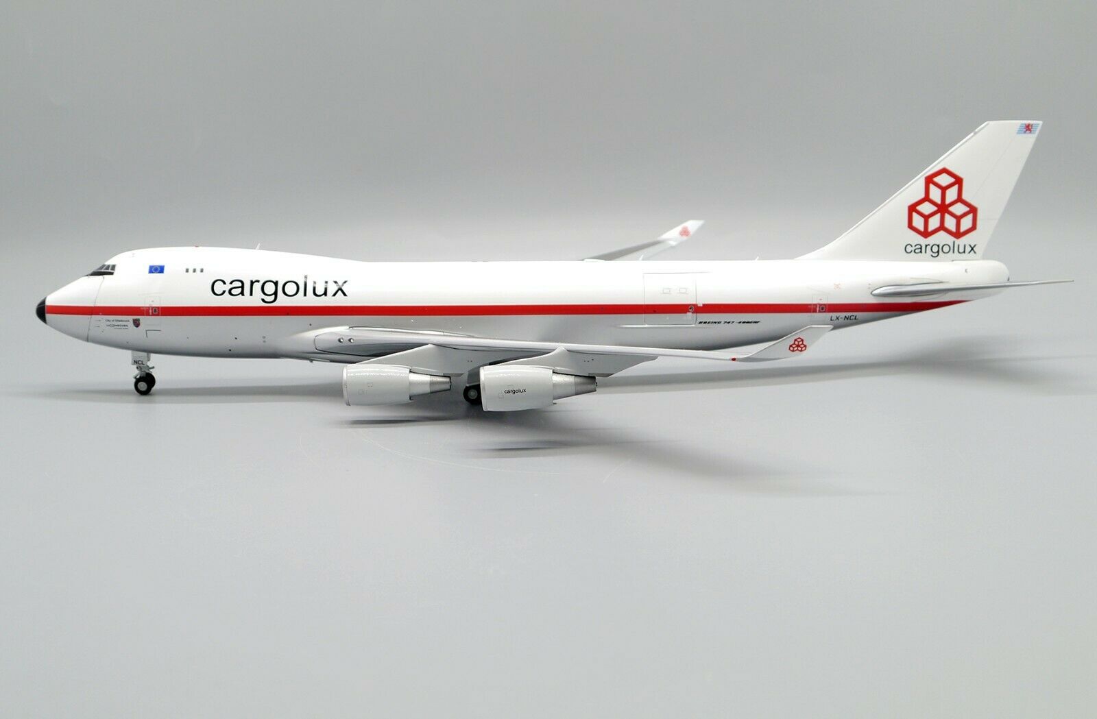 Cargolux Boeing 747-400F LX-NCL Retro Livery JC Wings 1:200 JC2CLX0051 ...