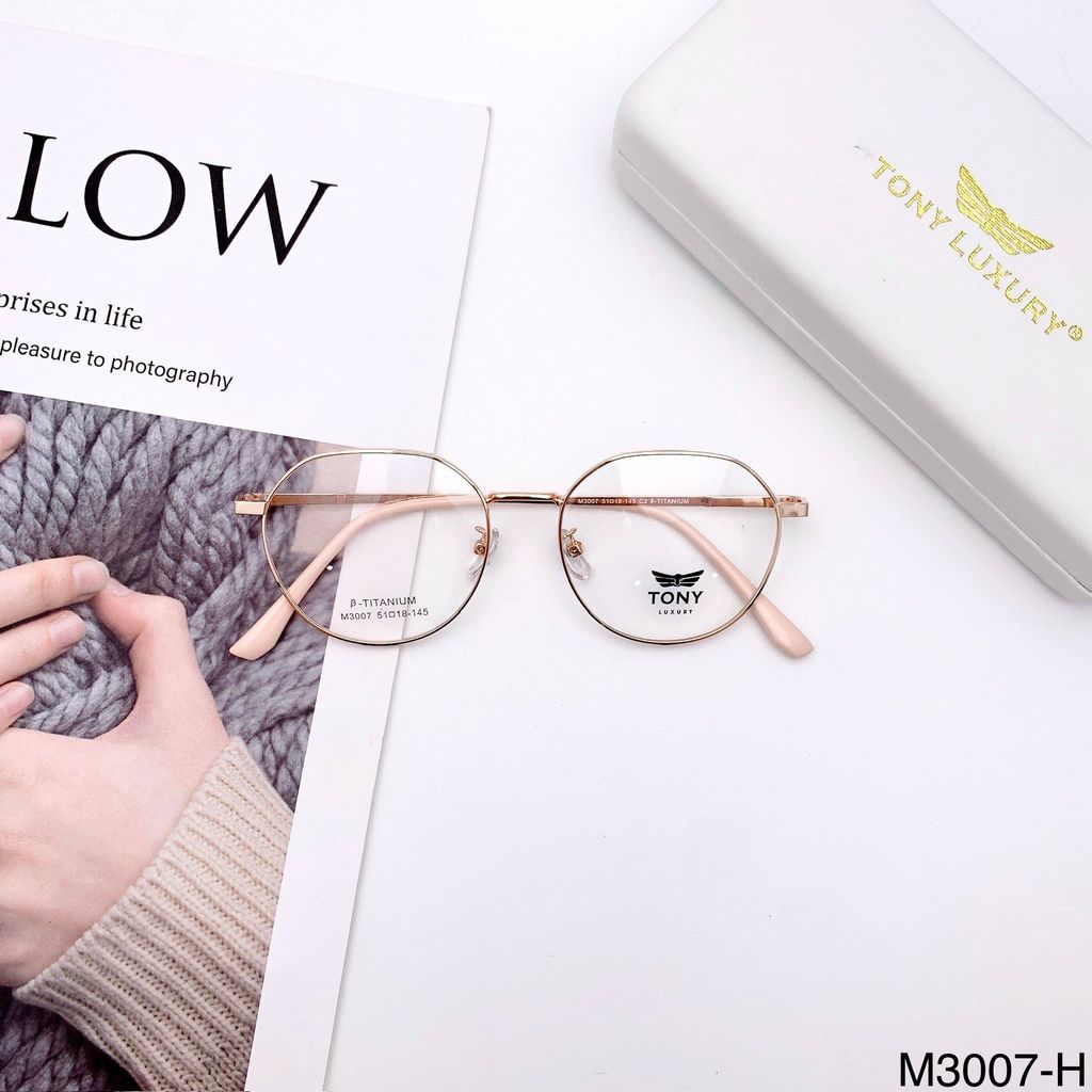 Gọng kính cận chính hãng Tony Luxury – Tonyluxury.vn