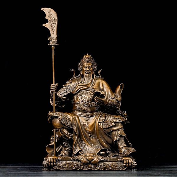 Quan thánh đế quân - Quan công ngồi đọc sách – Đồng Phong Thủy