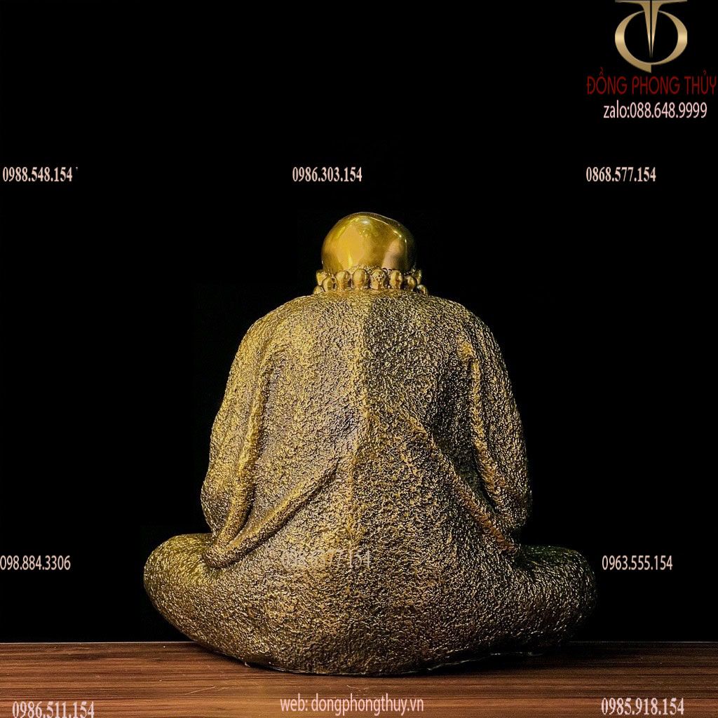 Tượng bồ đề đạt ma – Đồng Phong Thủy