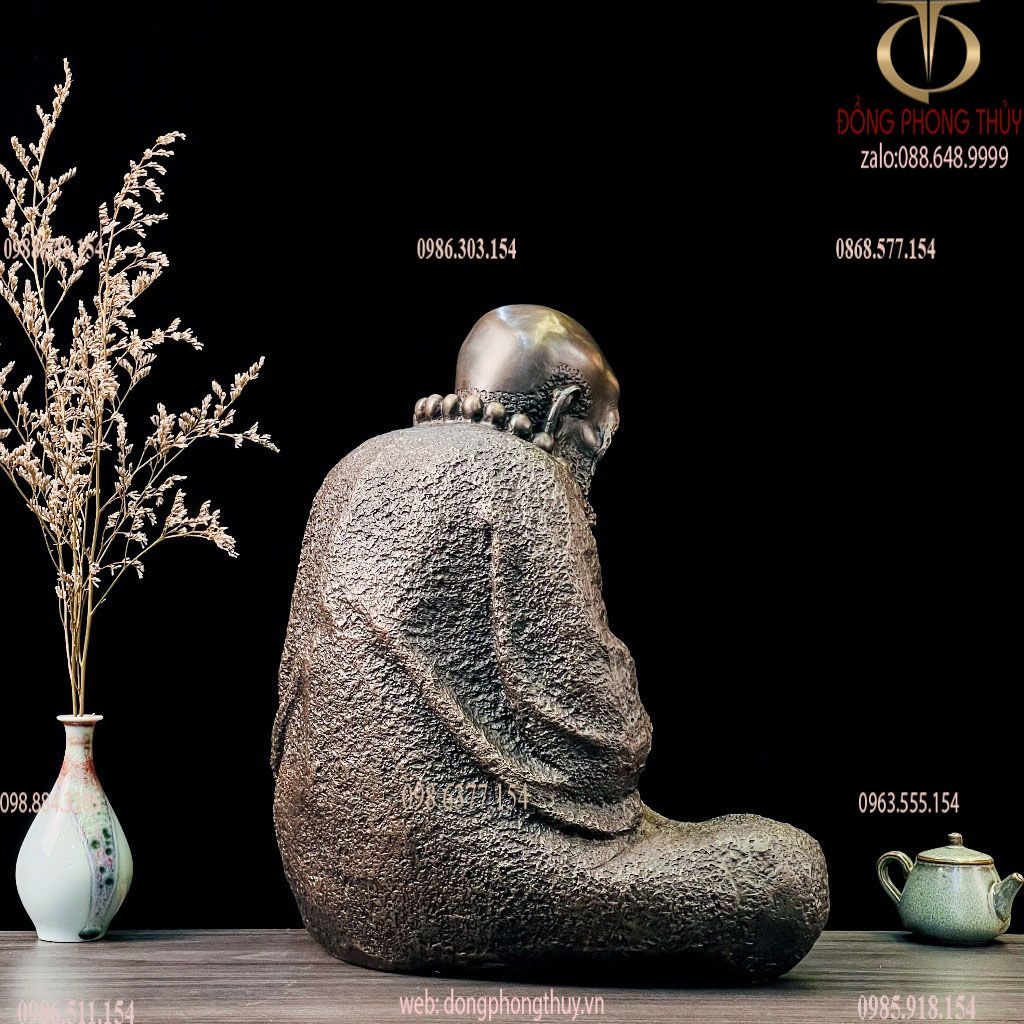 Tượng Bồ Đề Đạt Ma – Đồng Phong Thủy