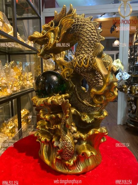 Tượng rồng phong thủy bằng đồng – Đồng Phong Thủy