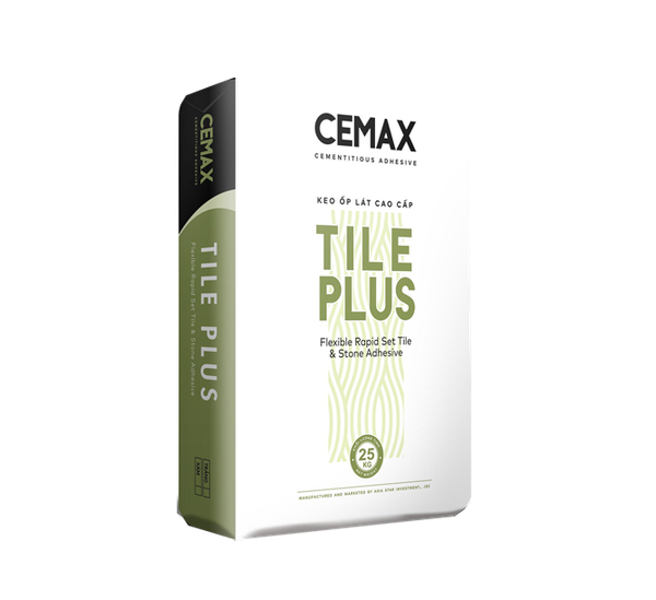 CEMAX TILE PLUS - Keo ốp lát (keo dán gạch) tiêu chuẩn C1 – Chống Thấm ...