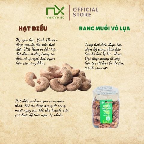HẠT ĐIỀU – Nam Xanh JSC