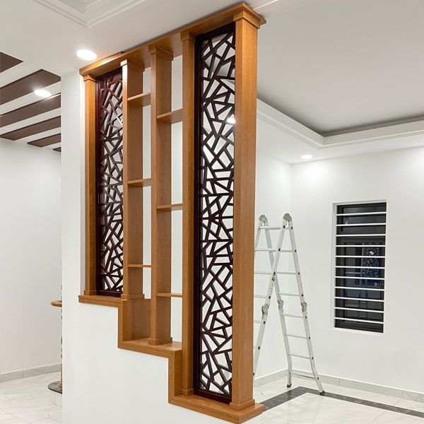 Vách ngăn cầu thang - 114 – Nội thất CNC