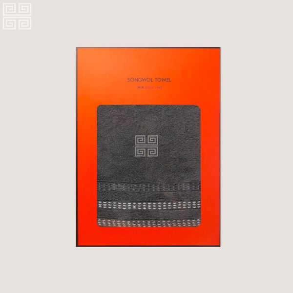 KHĂN QUÀ TẶNG COTTON TG MODERN STITCH - Hộp 1 KHĂN TẮM 60x120cm