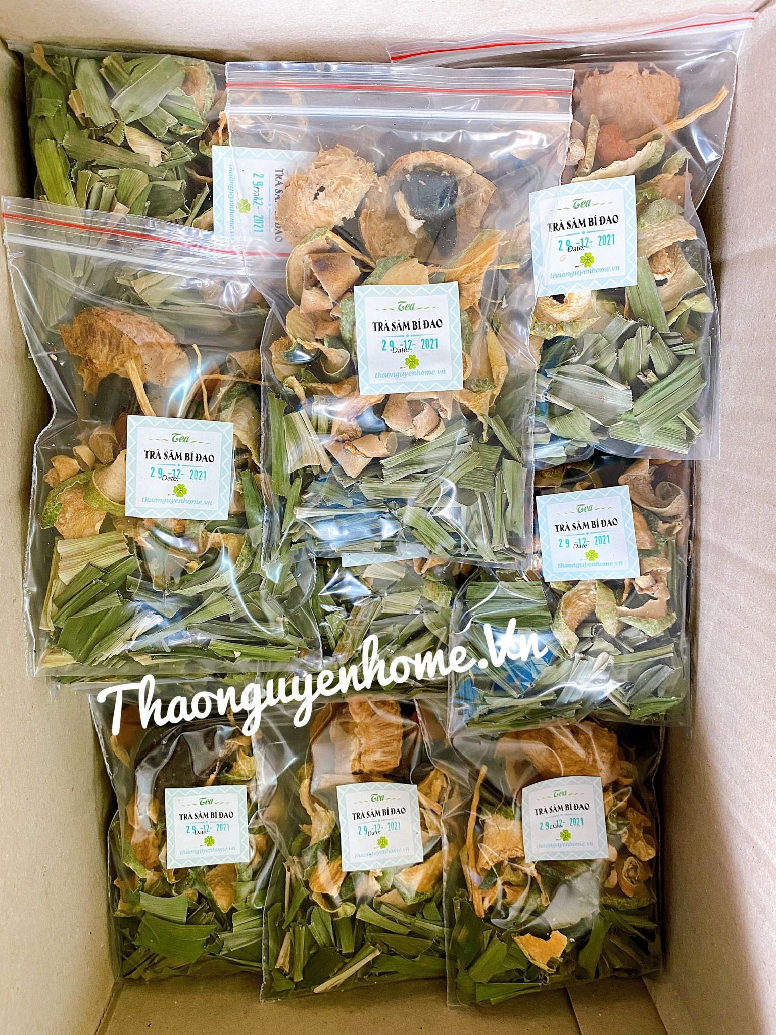 Trà sâm bí đao hạt chia giảm cân – thaonguyenhome