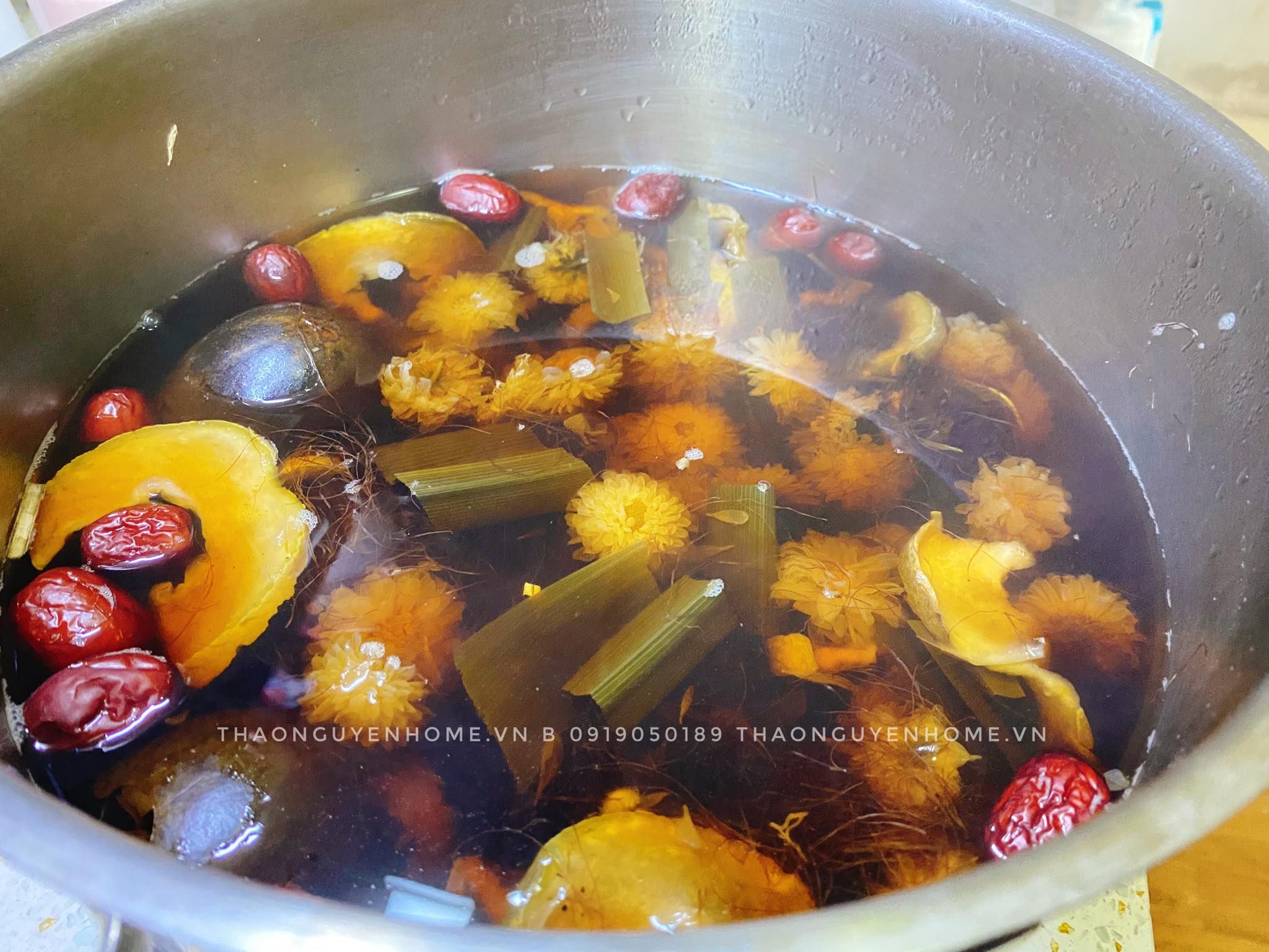 Trà sâm bí đao cửu vị thanh mát – thaonguyenhome