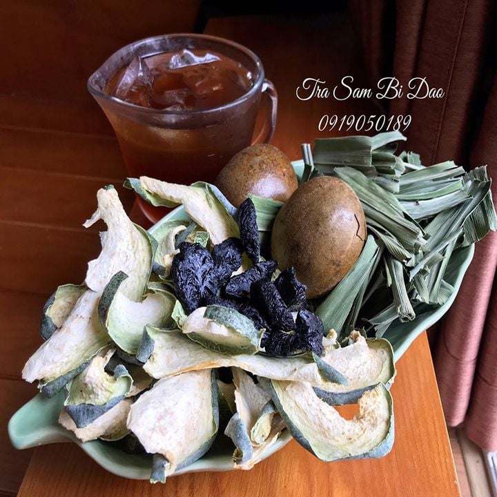 Trà bí đao phấn trắng thanh nhiệt tiêu đờm – thaonguyenhome