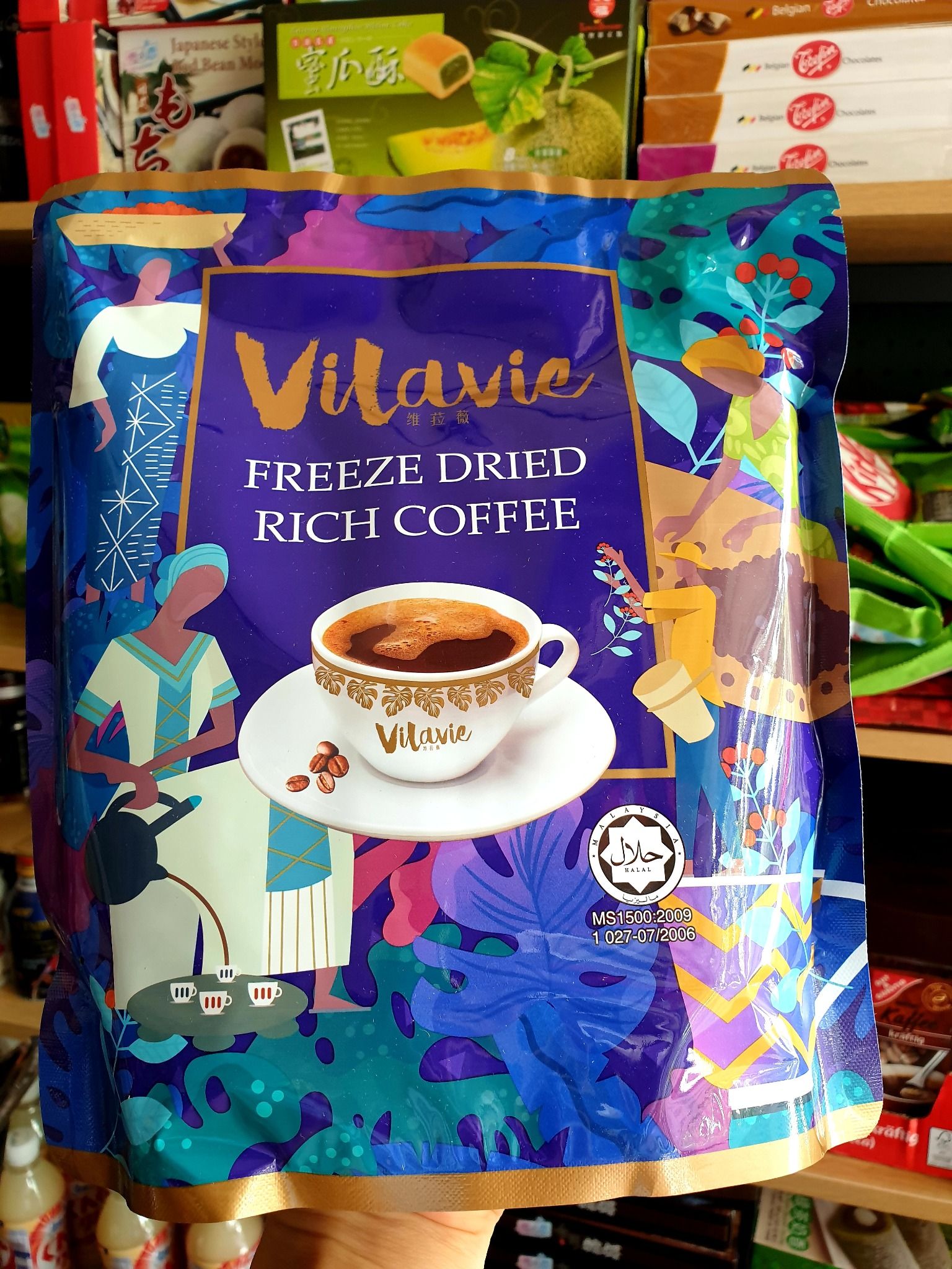 Cà phê (cafe) sữa sấy lạnh Vilavie 600g - Shopnhatban247.com ...