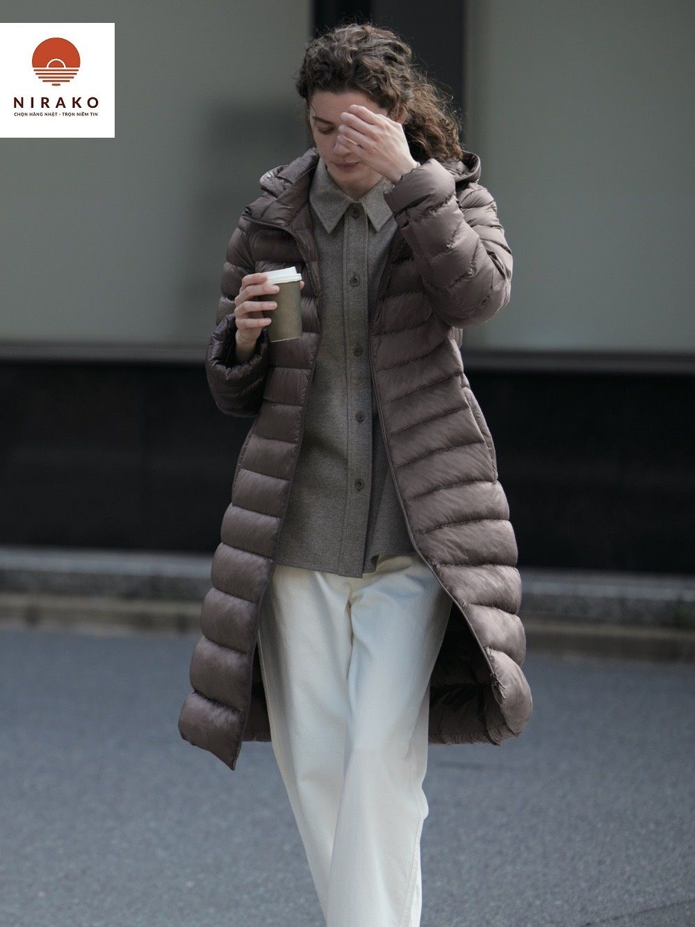 Áo khoác lông vũ dáng dài siêu nhẹ Uniqlo 453357 tag Nhật ...