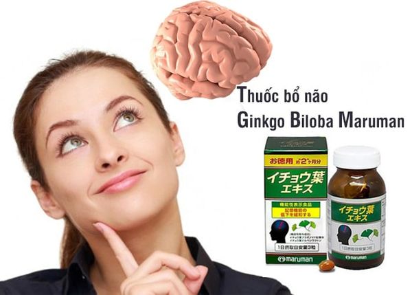 Viên uống bổ não Maruman DHA Ginkgo Biloba Nội địa Nhật Bản ...
