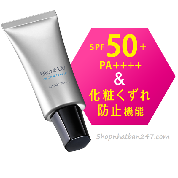Kem Chống Nắng Trang Điểm Lót Nền Sáng Da Bioré UV Make Up Base Bright ...