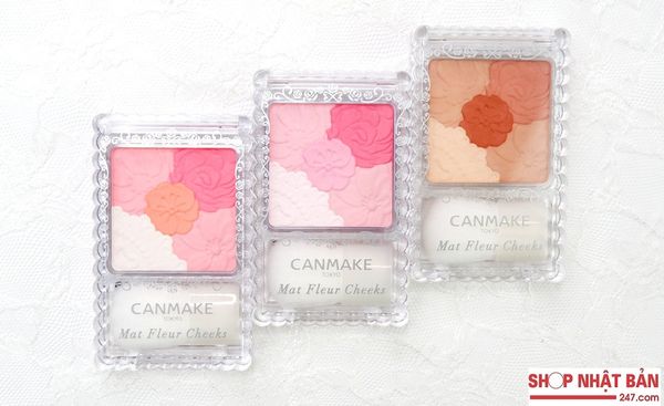 Phấn má hồng không nhũ CANMAKE - Mat Fleur Cheeks 4901008307954 – Shopnhatban247.com - Hàng Nhật ...