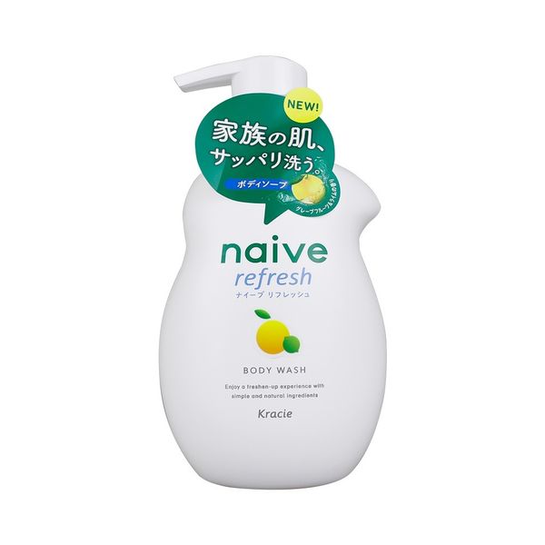 Sữa tắm Kracie Refresh Naive 530ml Nhật Bản – Shopnhatban247.com - Hàng Nhật nội địa
