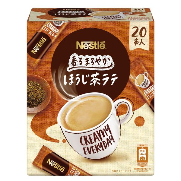 Trà sữa Nestle Fragrant Hojicha Latte vị trà xanh rang 140g ...