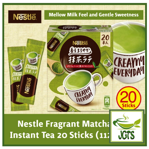 Trà sữa Nestle Kaoru Maruyaka Matcha Latte 112g vị matcha ...