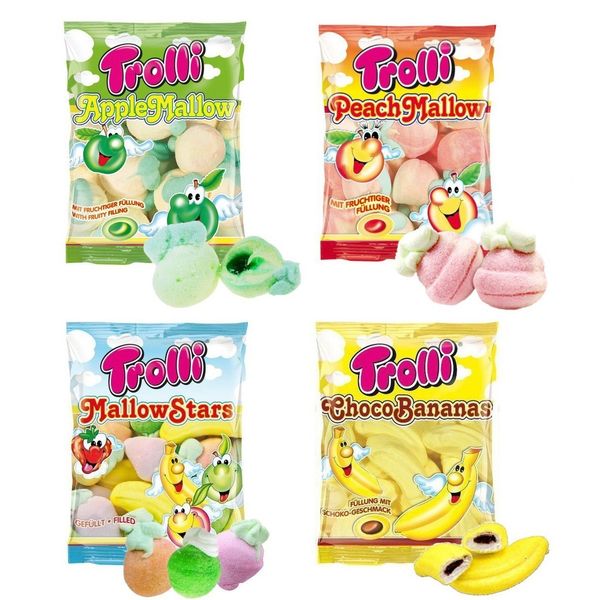 Kẹo bông gòn Trolli vi Dâu, chuối, táo, đào 150g – Shopnhatban247.com ...