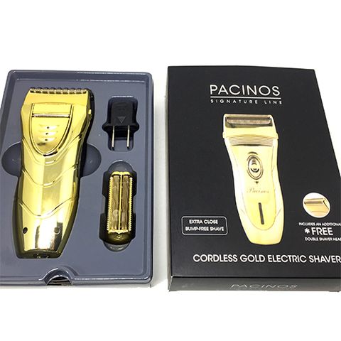 Gold Electric Shaver – Man's Styles