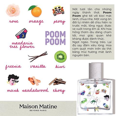 Maison Matine - Poom Poom EDP - 50ml – Man's Styles