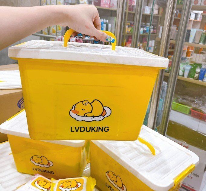 Thùng 10 gói Khăn giấy ướt Duck vịt vàng kháng khuẩn (80 khăn/ gói ...
