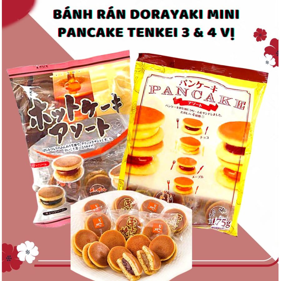 Bánh rán mini tổng hợp Tenkei 3 vị & 4 vị nhật bản gói 175g – TIẾN ...