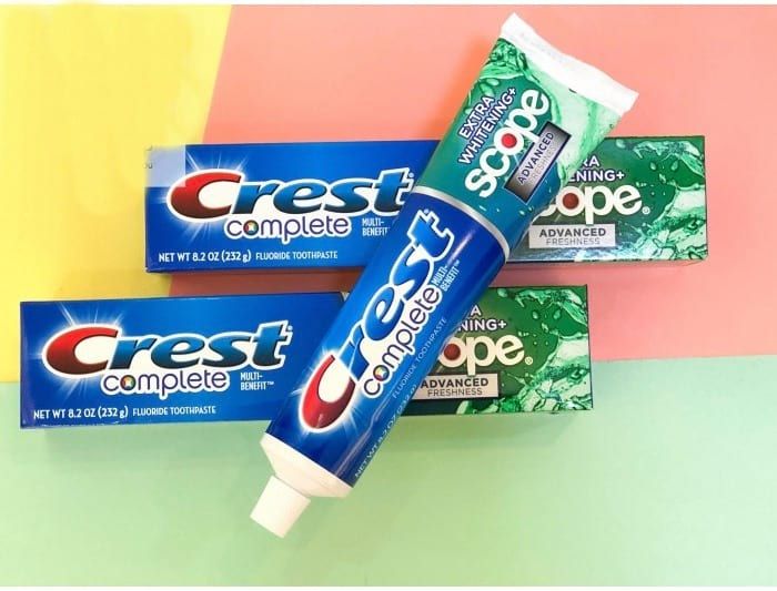 Kem đánh răng Crest complete Extra Whitening Scope Advanced Freshness ...