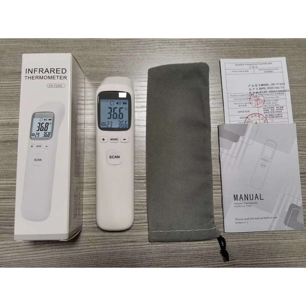 Nhiệt kế hồng ngoại đo trán cho bé Infrared Thermometer CK-T1502 – TIẾN ...