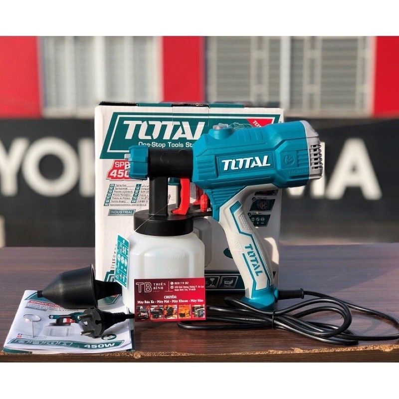Máy phun sơn điện Total 450W – Công ty TNHH TM Trường Thịnh Sài Gòn
