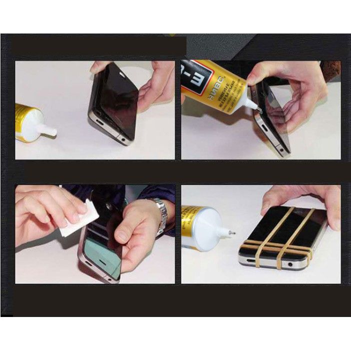 Keo dán đa năng E8000 15ml dán màn hình, dán linh kiện, dán đá trang s ...