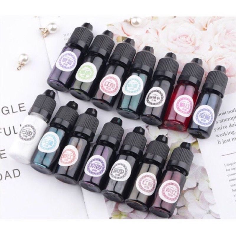 Màu pha Resin 10ml màu trong – Công ty TNHH TM Trường Thịnh Sài Gòn