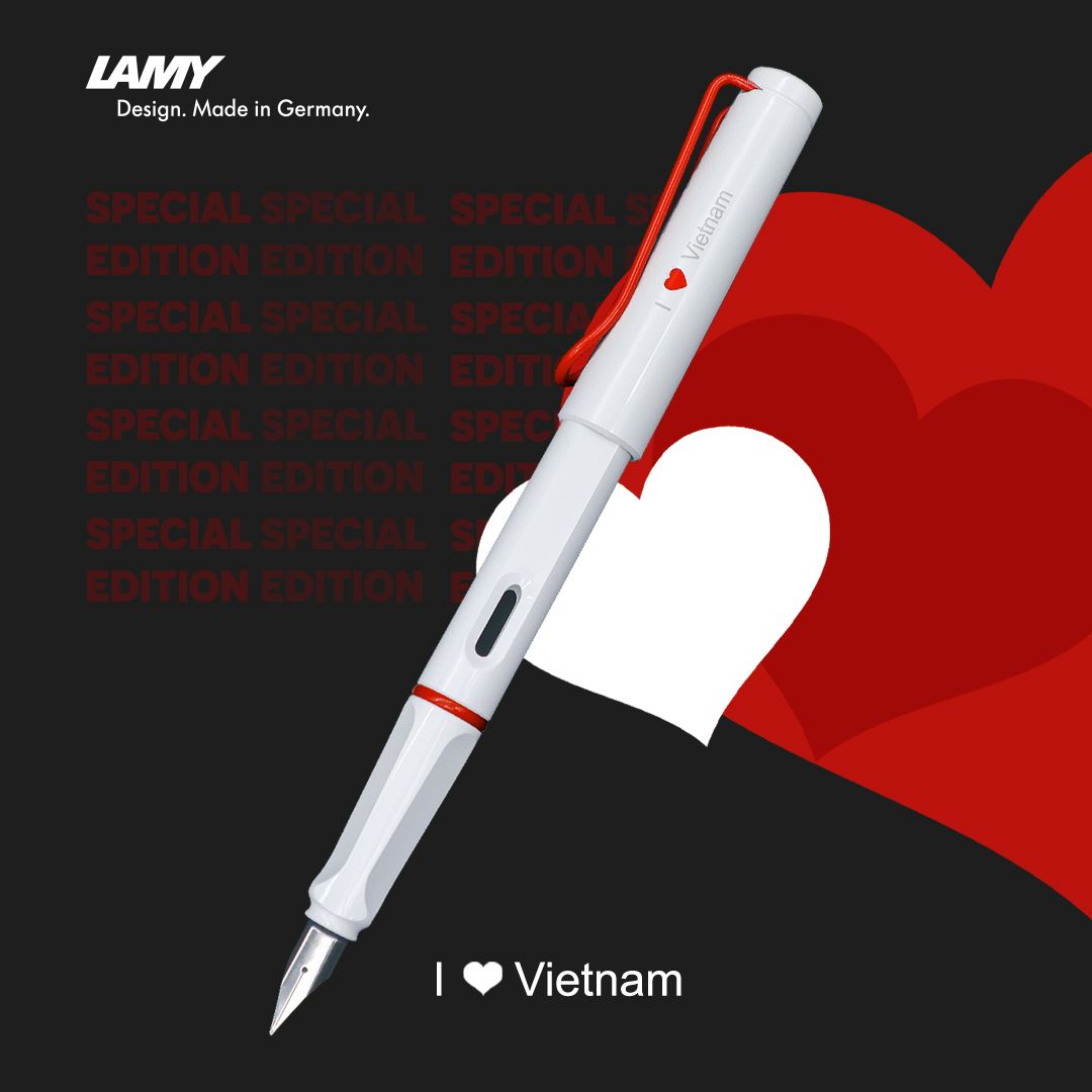 Bút máy Lamy Safari I Love Vietnam limited edition – Dot Grid Stationery