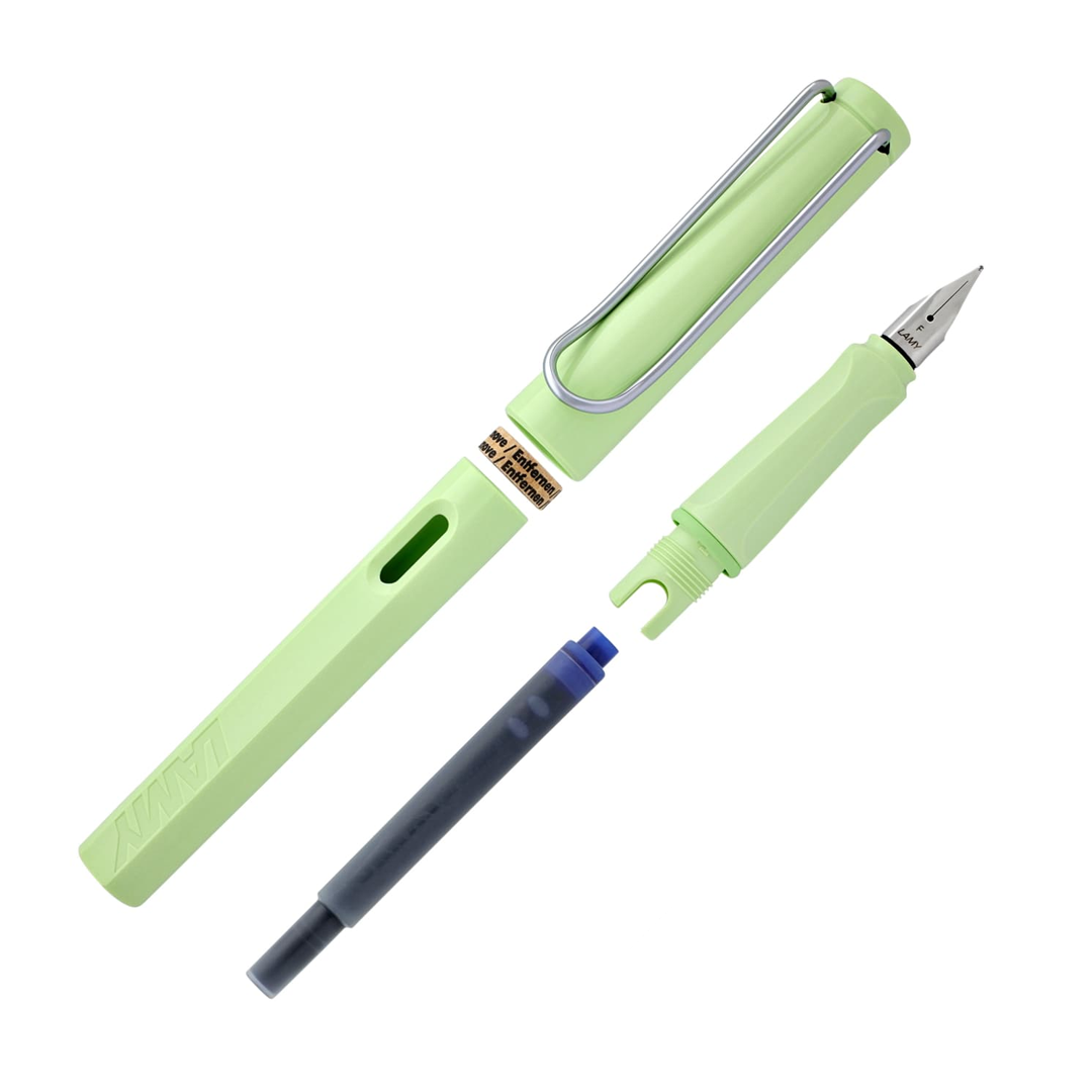 Bút mực Lamy Safari màu xanh bạc hà – Dot Grid Stationery