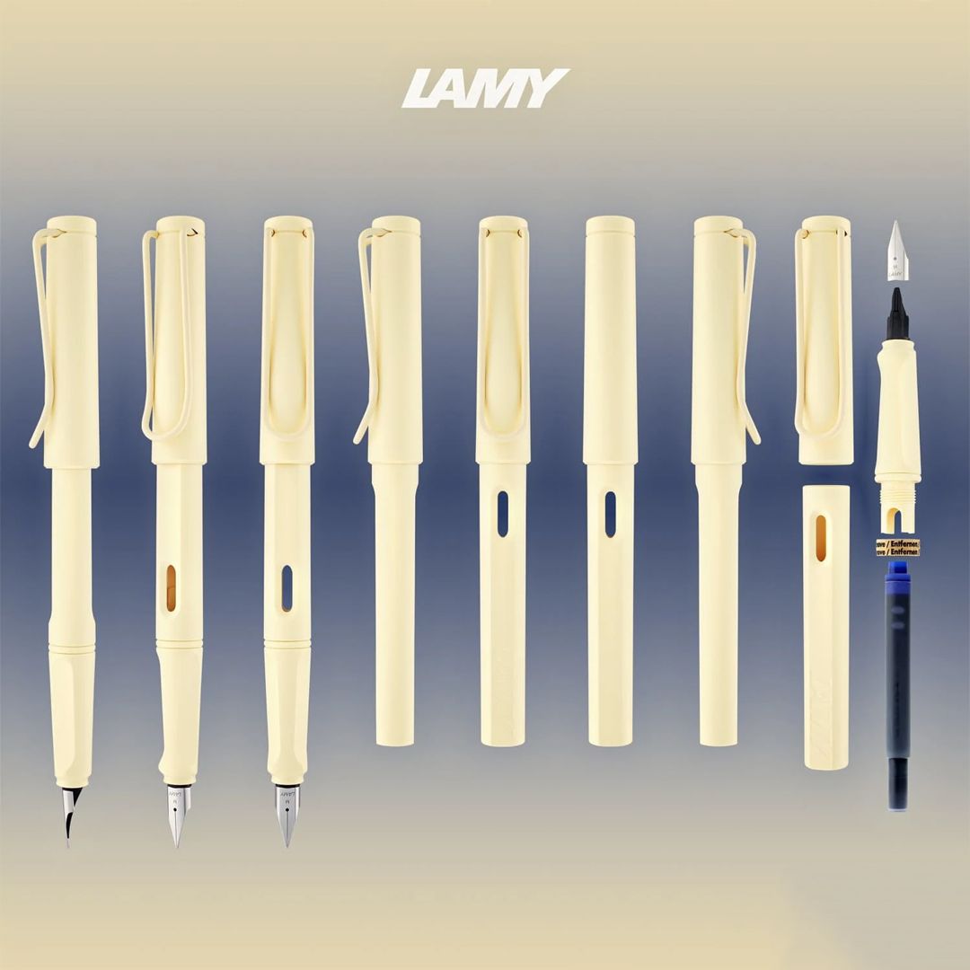 Bút máy Lamy Safari Cream – Dot Grid Stationery