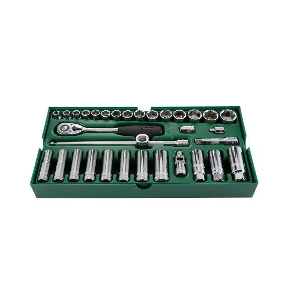 3/8'' Bộ khay đầu tuýp lục giác 33 chi tiết Sata 09902 – Công ty TNHH ...