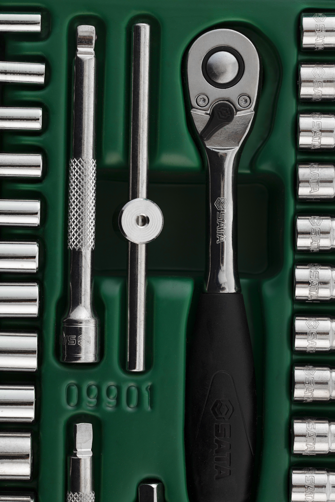 1/4'' Bộ khay đầu tuýp lục giác 66 chi tiết Sata 09901 – Công ty TNHH ...