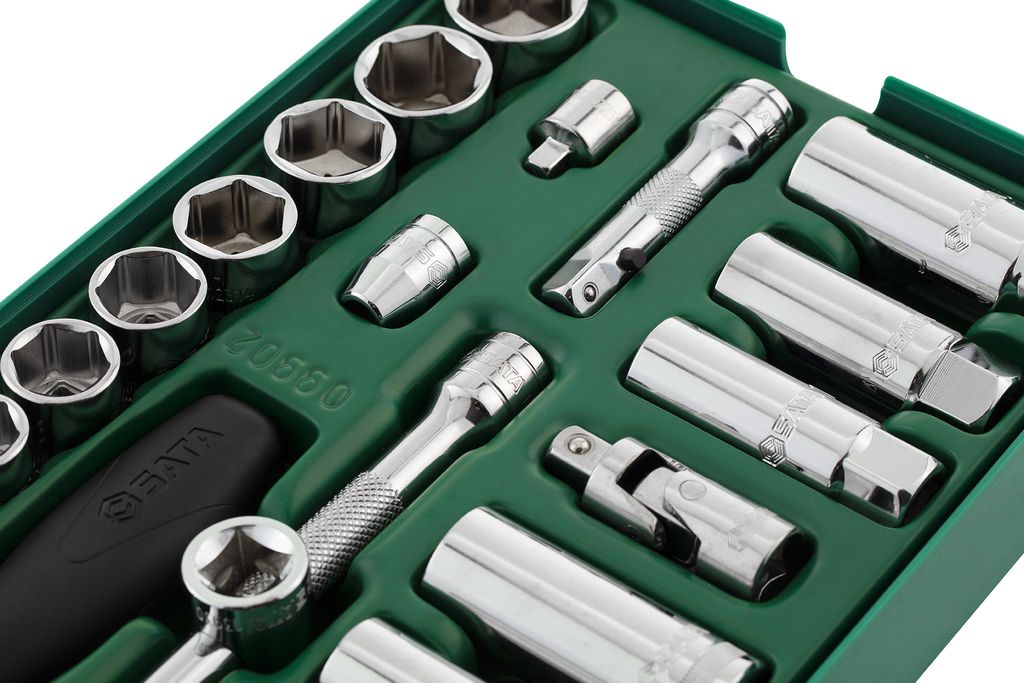 3/8'' Bộ khay đầu tuýp lục giác 33 chi tiết Sata 09902 – Công ty TNHH ...