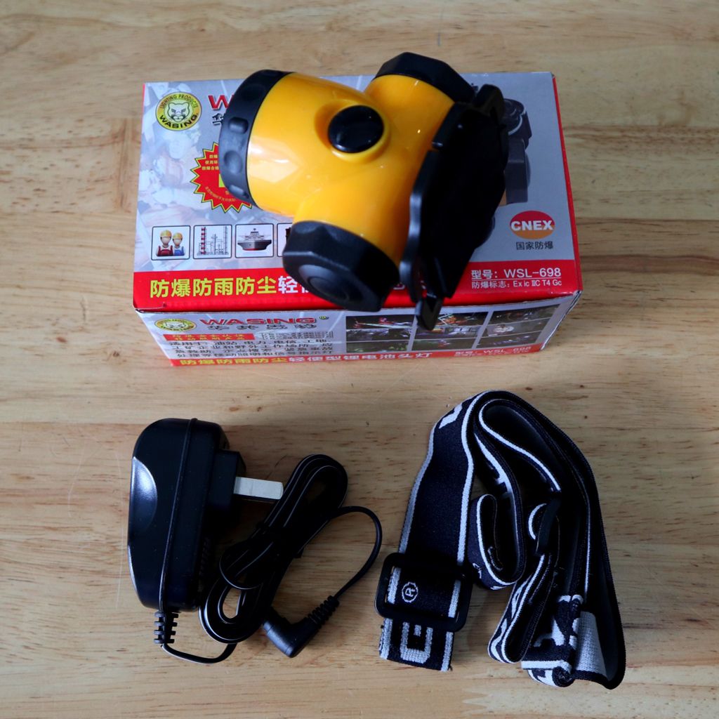 Đèn pin đội đầu Wasing WSL-698 – Công ty TNHH Thương Mại H.C.E