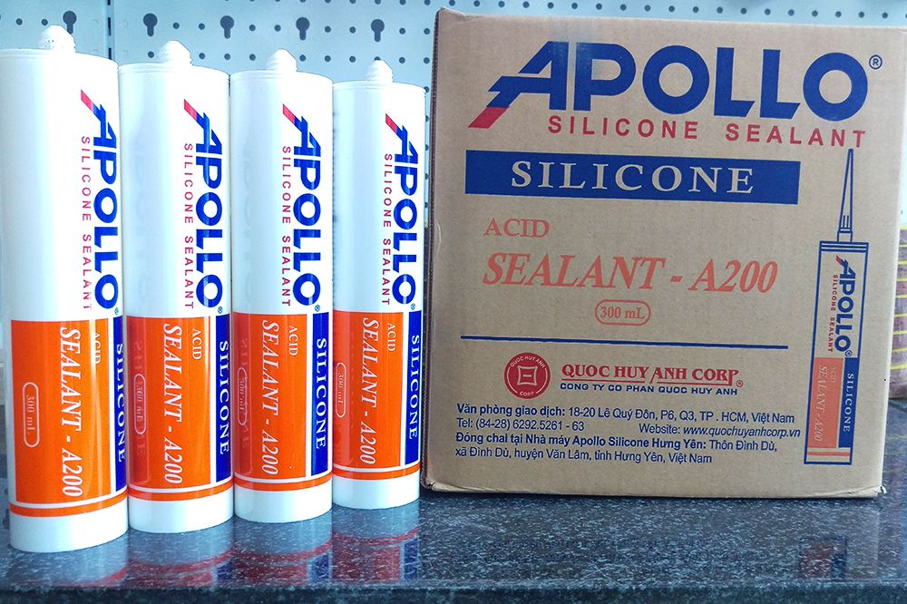 Keo APOLLO A200 - Keo Silicone APOLLO A200 – Hóa chất xây dựng