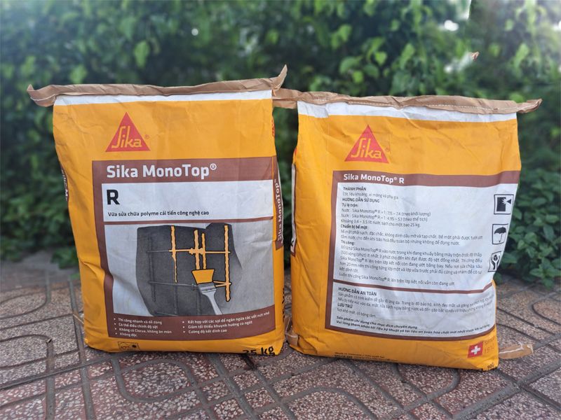 Sika Monotop R – Hóa chất xây dựng