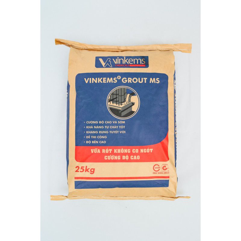 Vữa không co ngót VINKEMS® GROUT MS – Hóa chất xây dựng