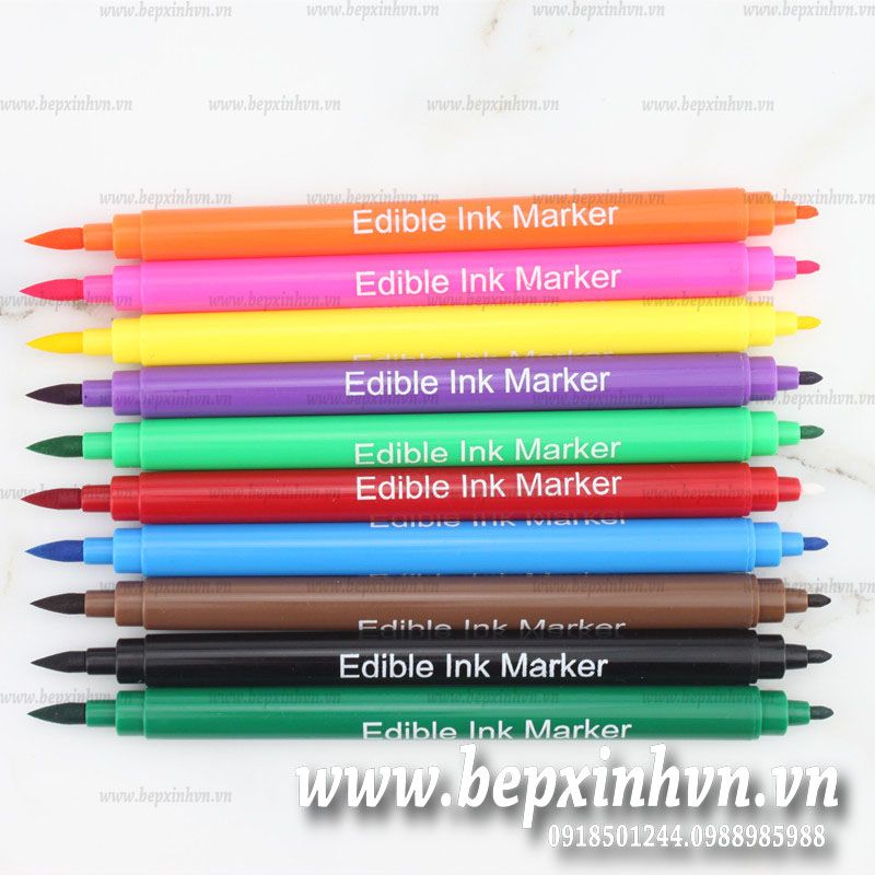 Bút màu thực phẩm 2 đầu – bepxinhvn