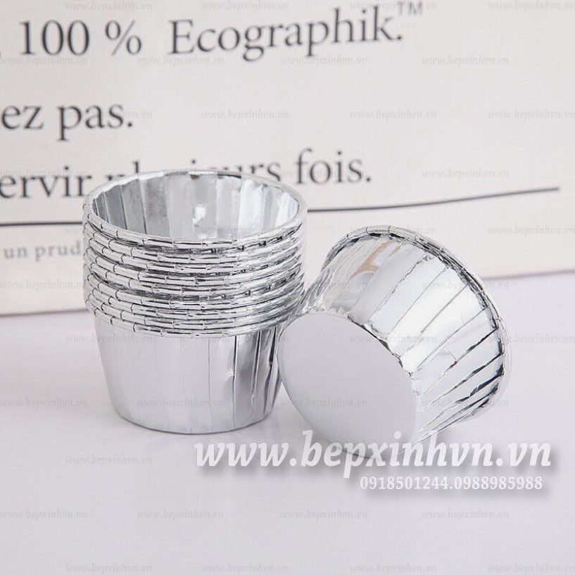 Cup xếp nhũ vàng, bạc – bepxinhvn