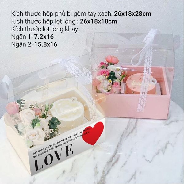 Hộp đựng bánh kẹo Giỏ quà – bepxinhvn