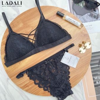 Bộ Đồ Lót không gọng đan dây Ladali - A 526
