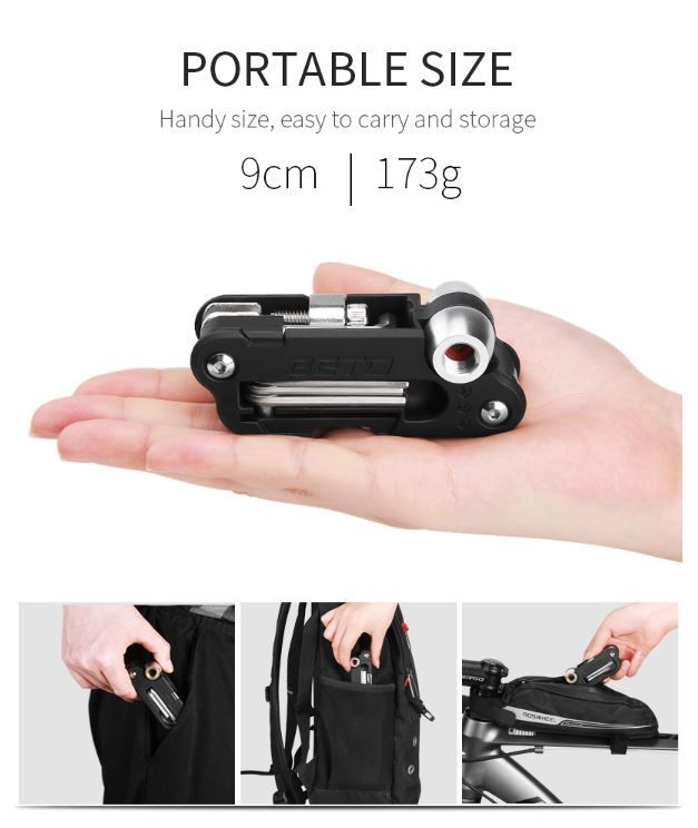 Bộ tool xe đạp Beto BT350 18 chức năng kèm đầu bơm CO2 – B.A.T Shop ...