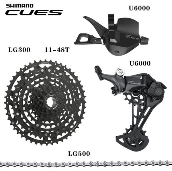 Bộ group xe đạp 4 món 1x10 Shimano Cues U6000 l – B.A.T Shop - Bike and Travel