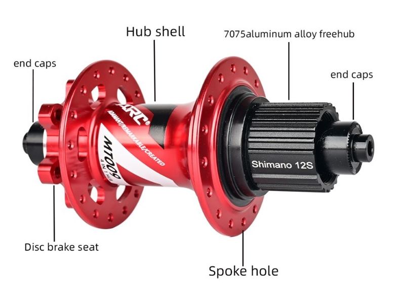 Đùm Xe Đạp ARC MT009 9x100 / 10x135 Cối HG/ MS / XD 32 Lỗ 2022 – B.A.T ...