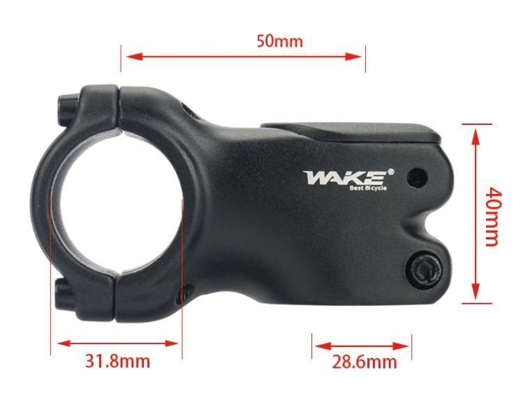 Potang xe đạp Wake 31.8 50mm kèm nắp potang tăng – B.A.T Shop - Bike ...