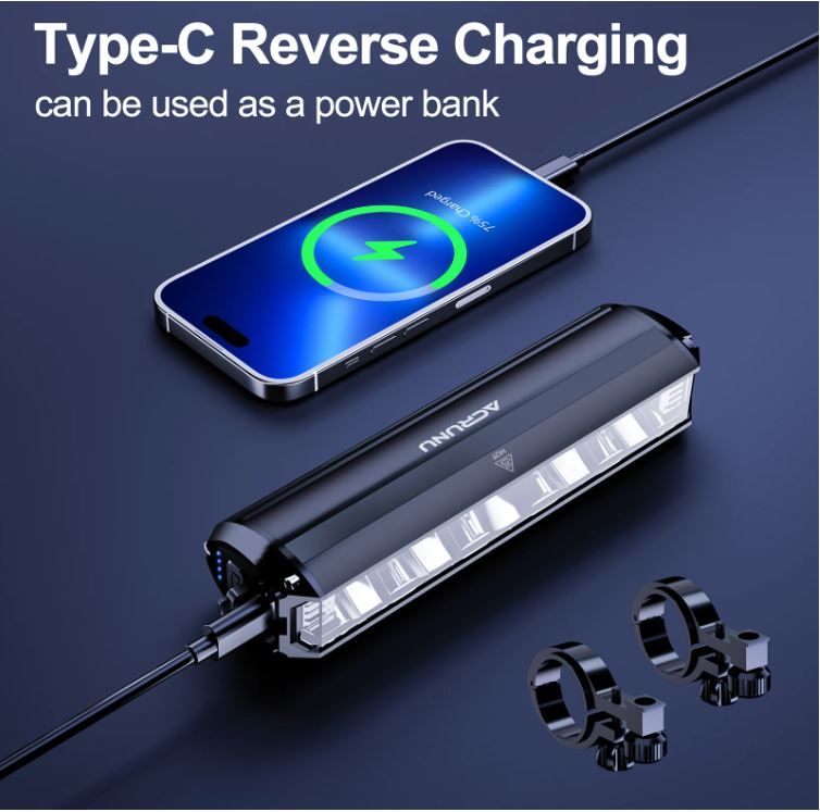 Đèn LED xe đạp L123 2300 lumen / 2800 lumen Type C – B.A.T Shop - Bike ...